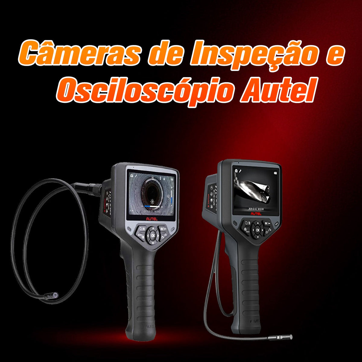 Câmeras de inspeção e osciloscópio Autel- Autel Brasil
