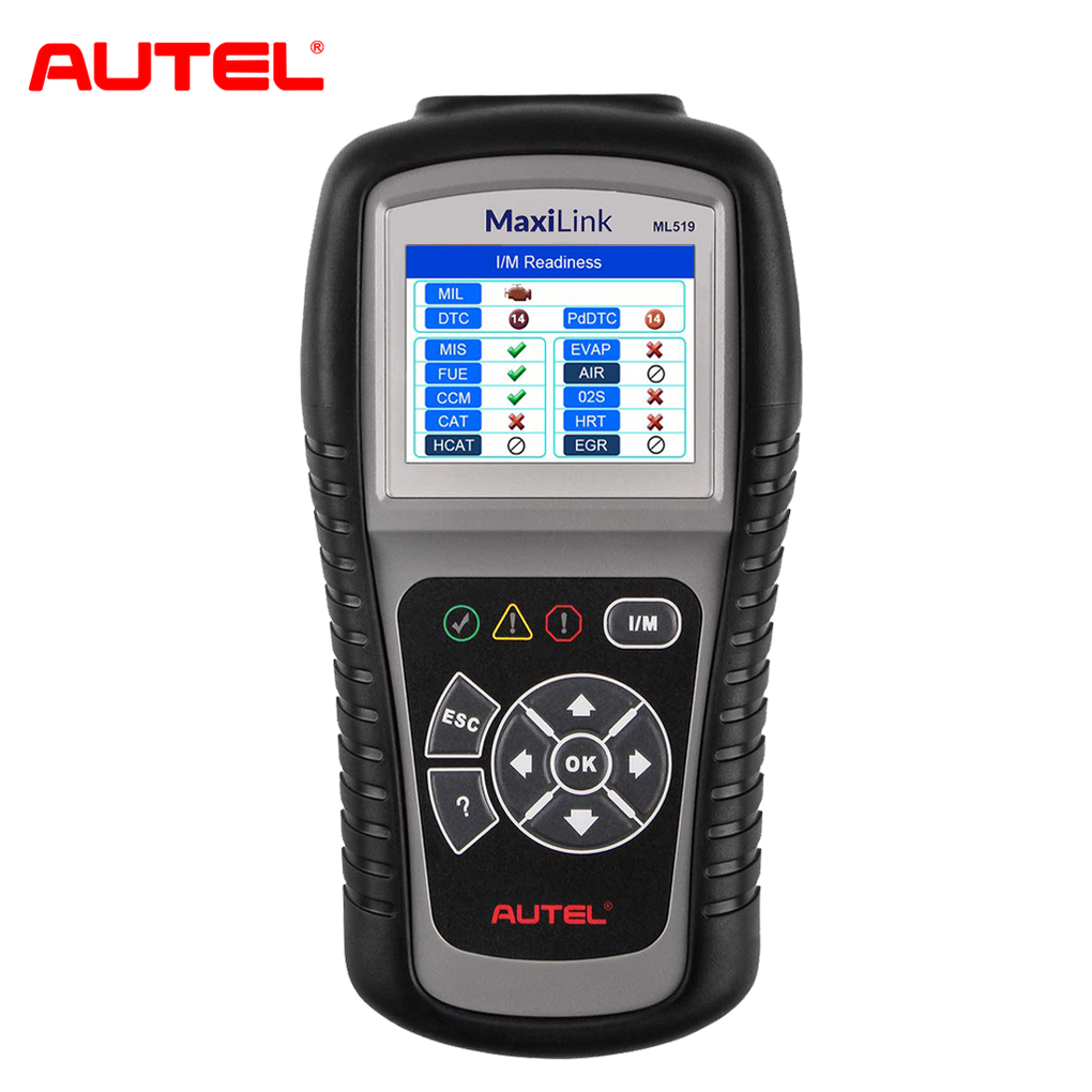 Leitor de código OBD2 automotivo Autel MaxiLink ML519- Autel Brasil