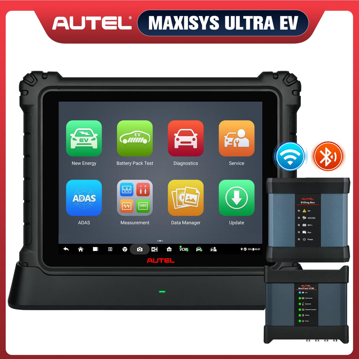 Scanner de diagnóstico Autel MaxiSys Ultra EV- Autel Brasil
